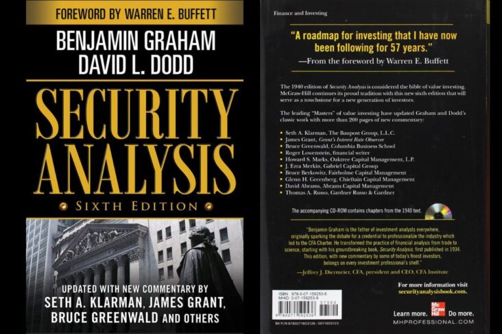 A Summary of Security Analysis by Benjamin Graham