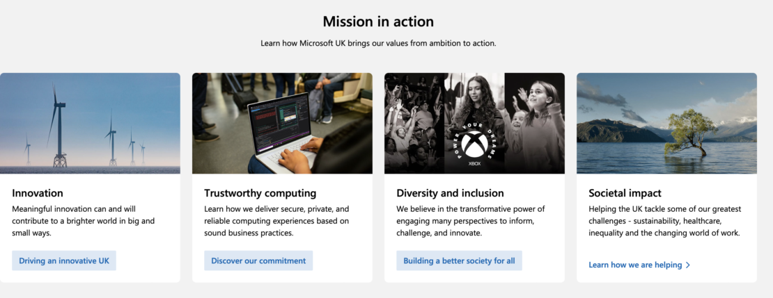 Microsoft's Business Model Canvas