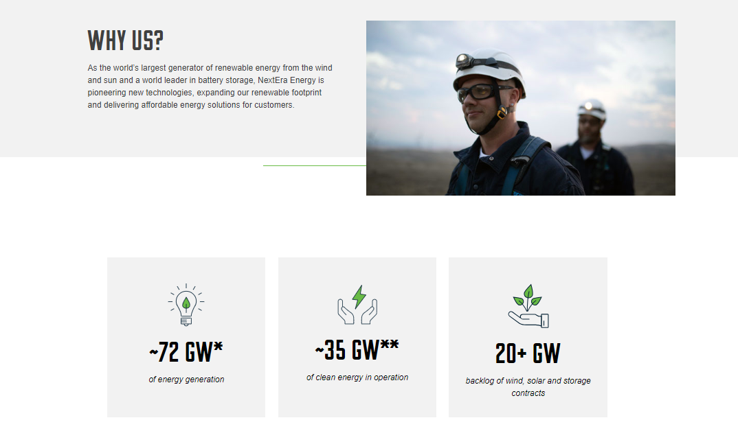 NextEra Energy Business Model Canvas