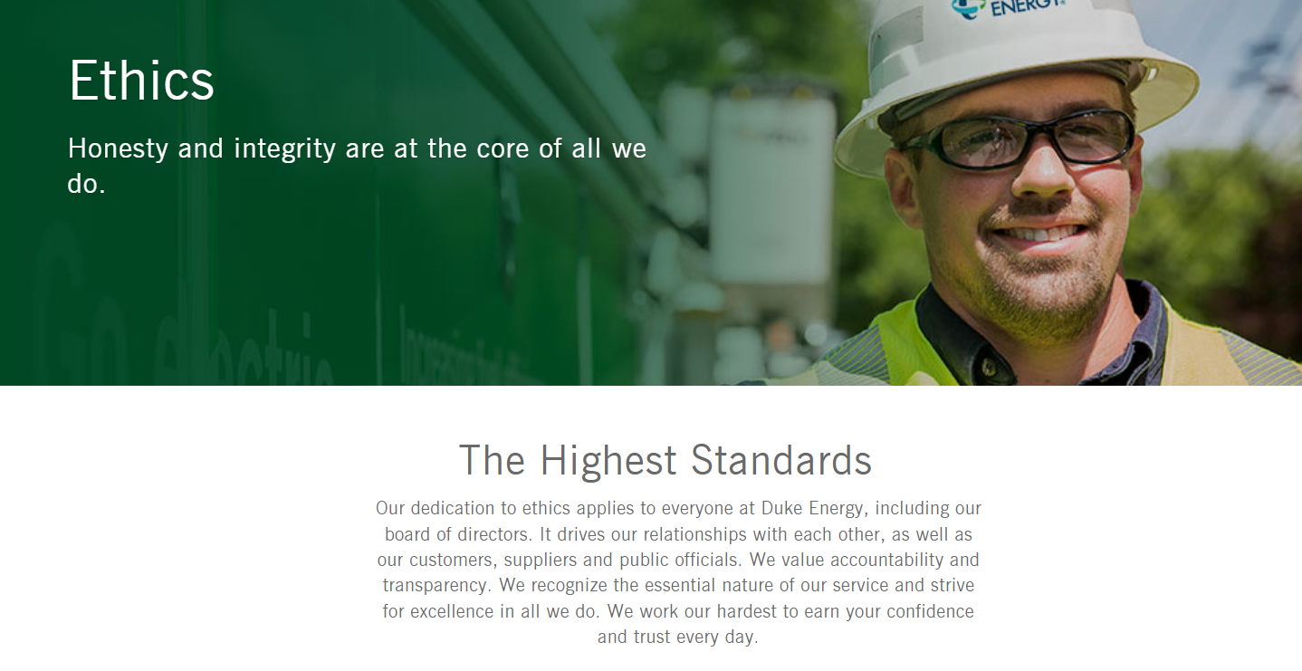 Duke Energy Business Model Canvas