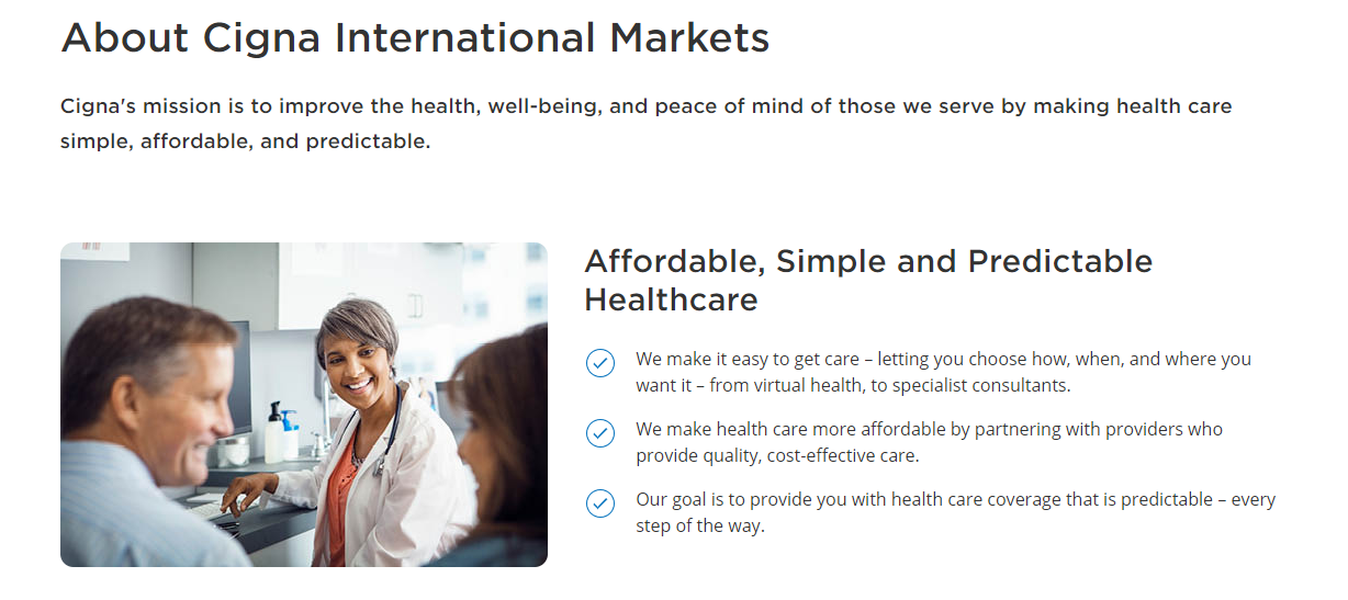 Cigna Business Model Canvas