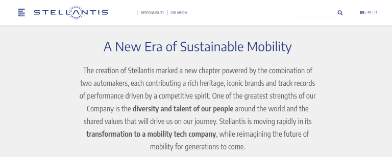 Stellantis Business Model Canvas